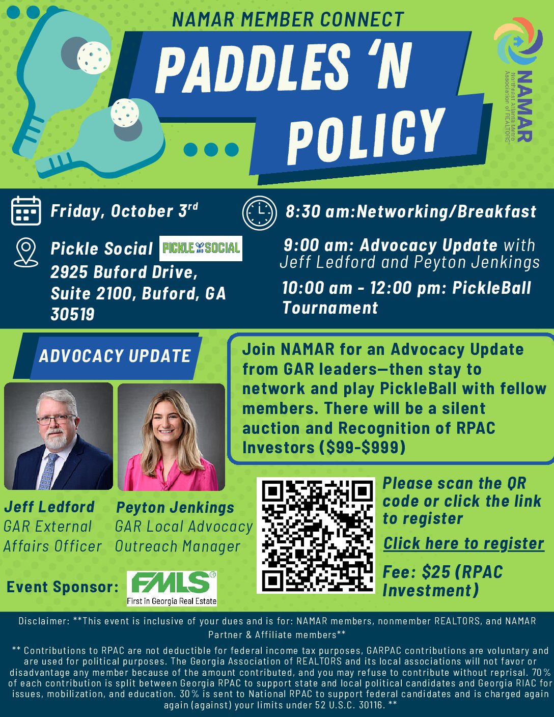 Events for October 2025 – NAMAR